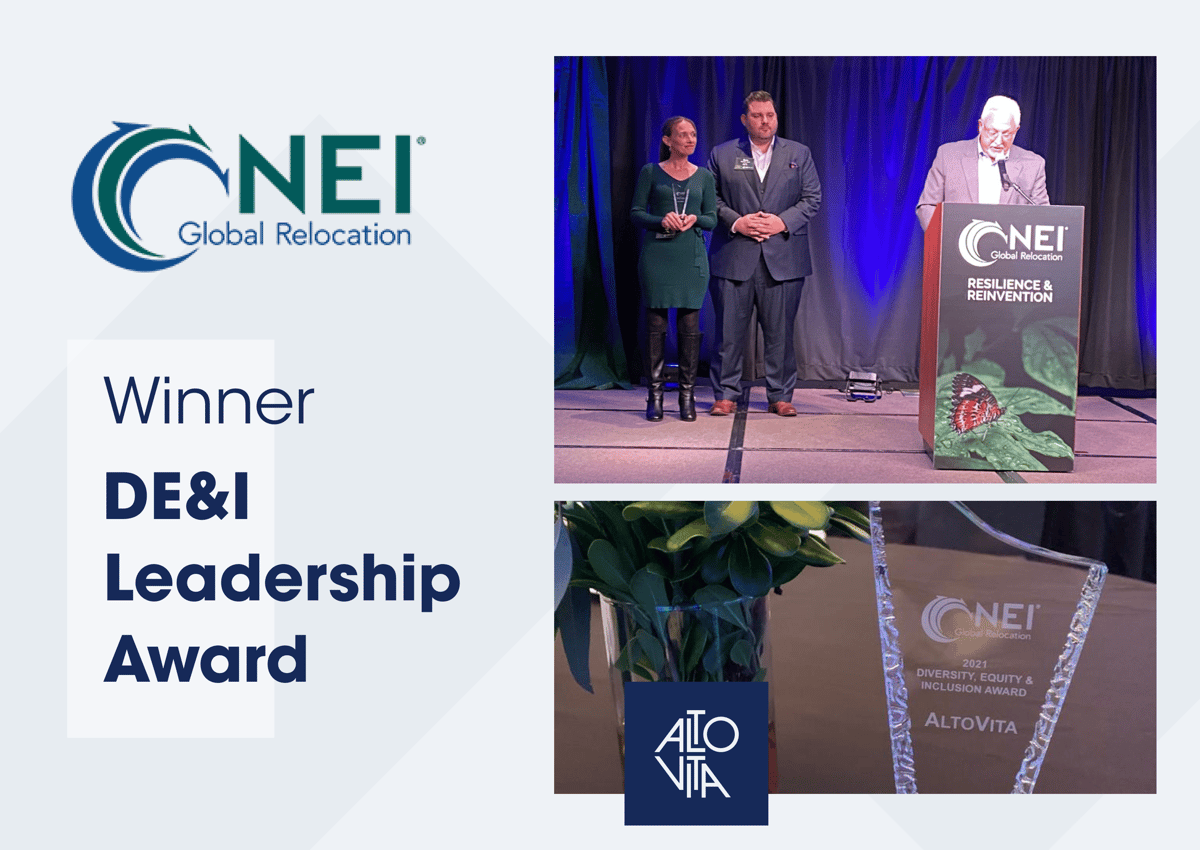 AltoVita wins the DE&I Leadership Award at NEI's Global Partner ...